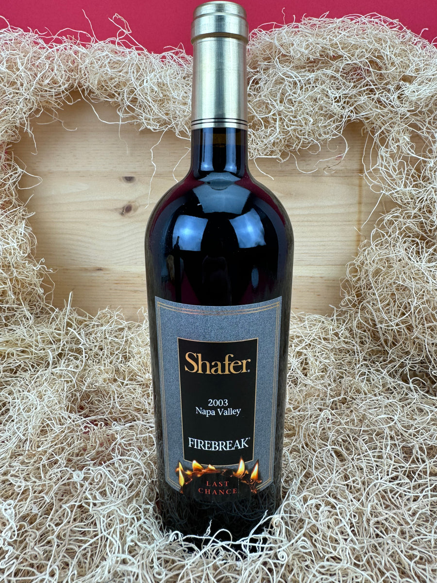 2003 Shafer Vineyards Firebreak Dessert Wine – CultWine